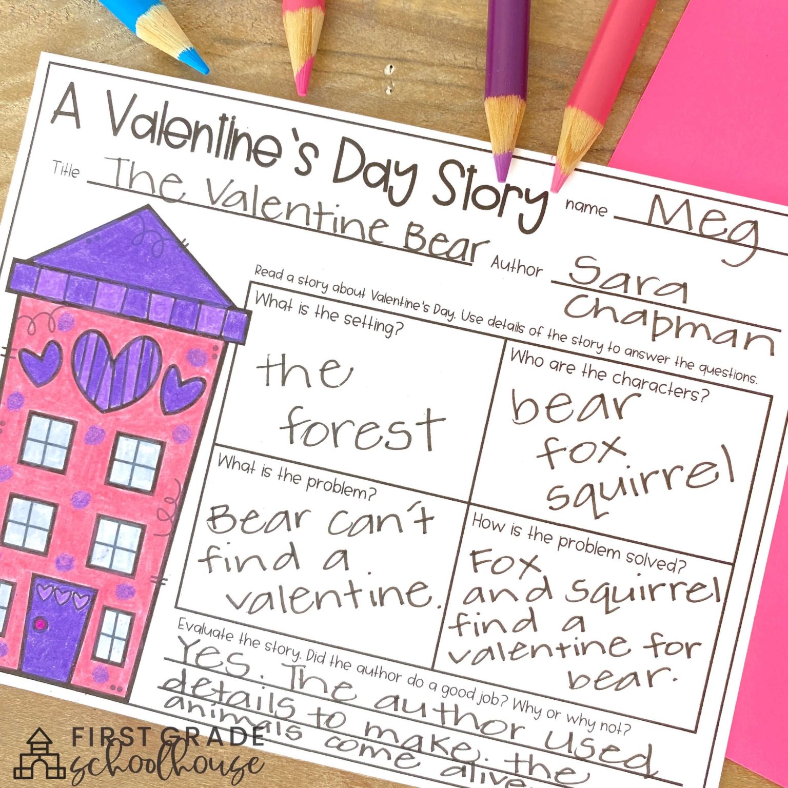 8 Fun Valentine's Day Read Alouds (& Free Reading Response Templates ...