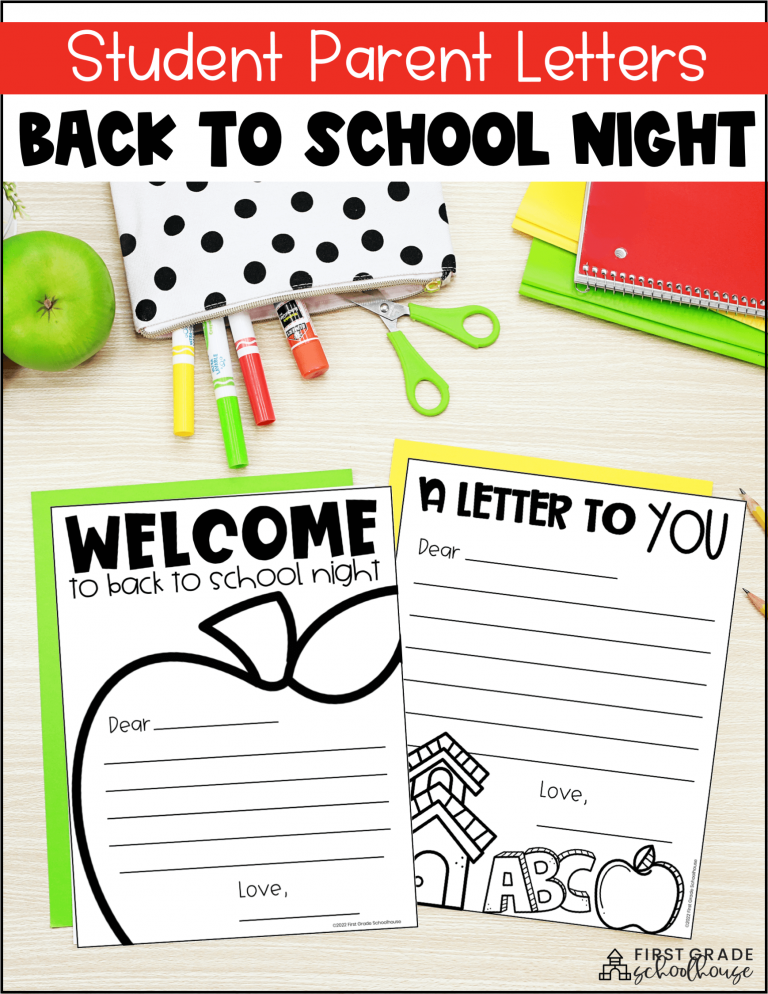 4 Ideas to Make Fun & Simple Back to School Night Activities - First ...