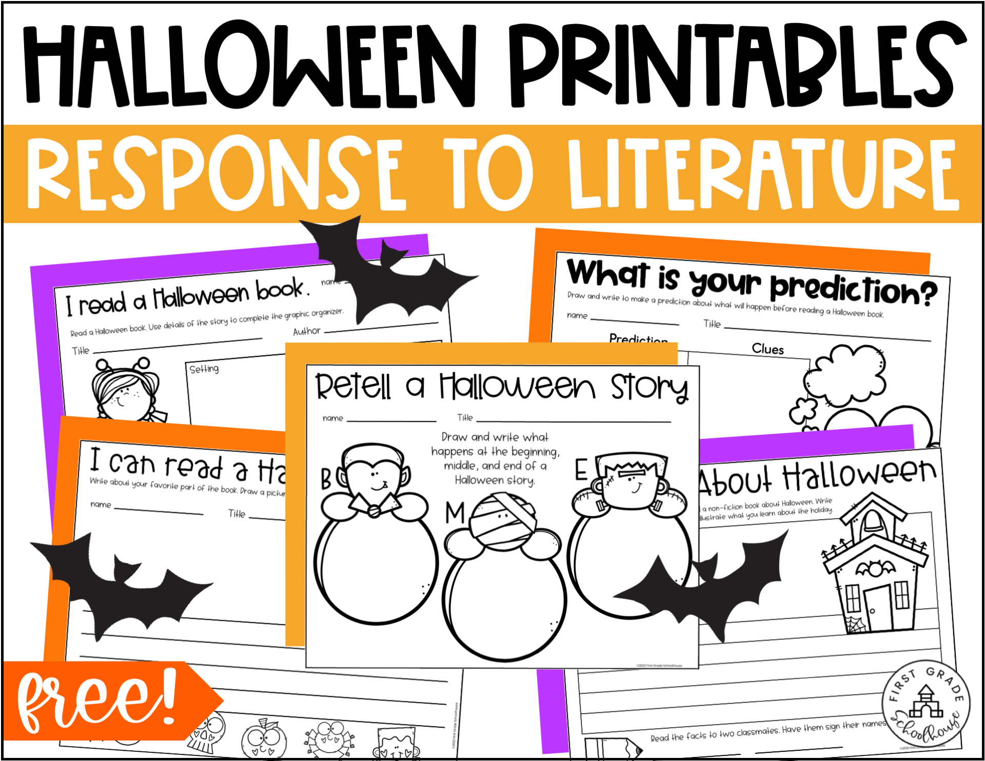 9 Delightful and Fun Halloween Read Alouds for First Grade - First ...